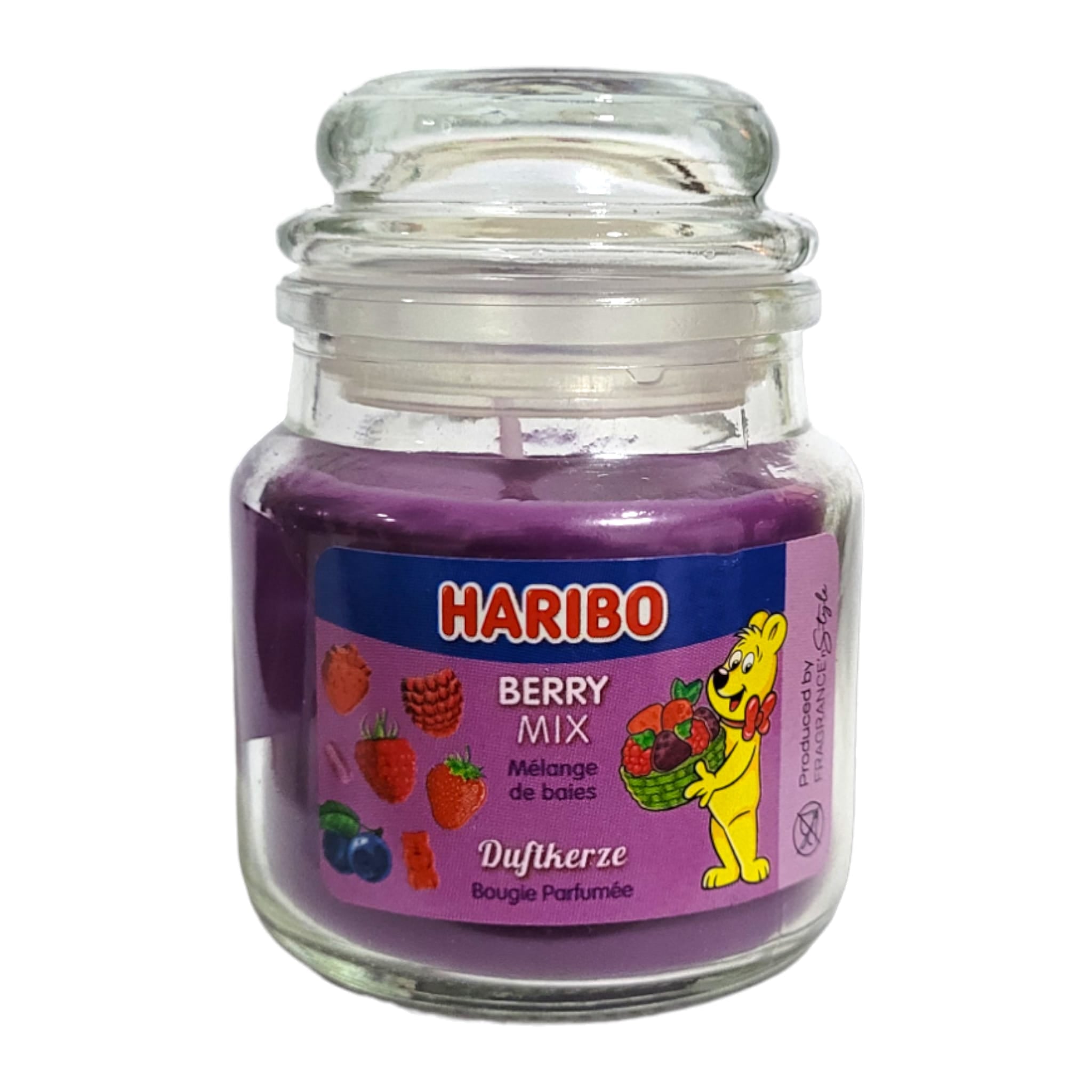 Haribo All Year Duftkerze Berry Mix 85g – Da Meso