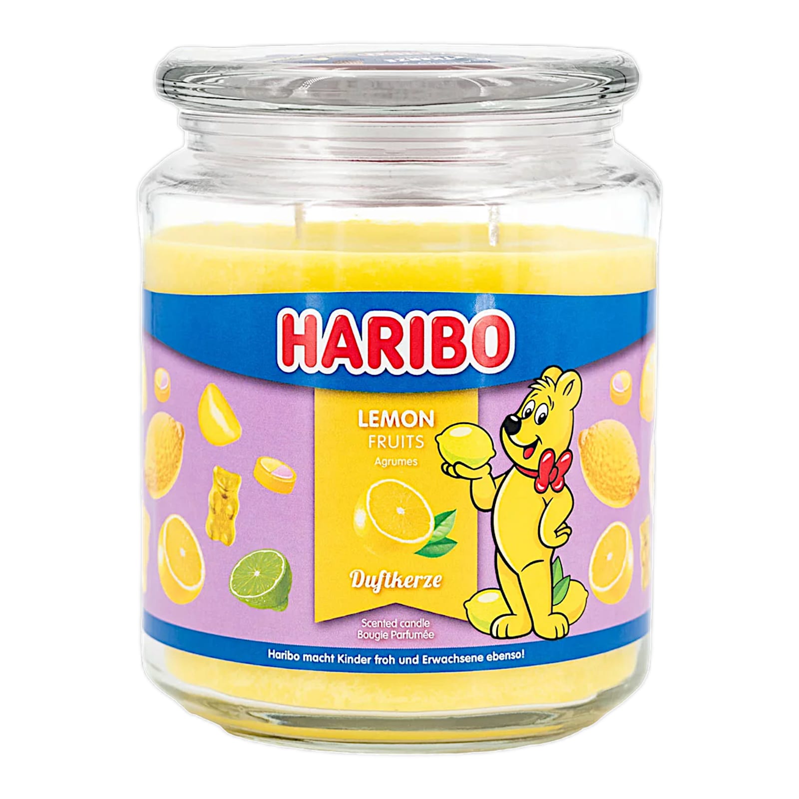 Haribo Duftkerze Lemon Fruits 510g – Da Meso
